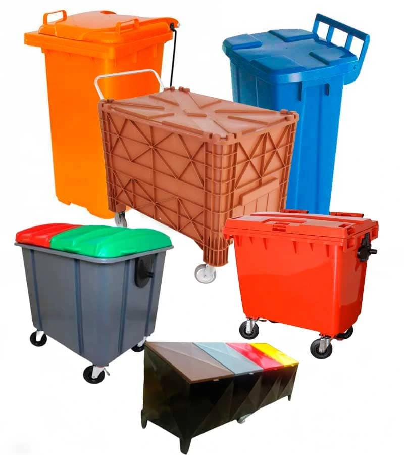 Contentores para lixo e coletores para lixo